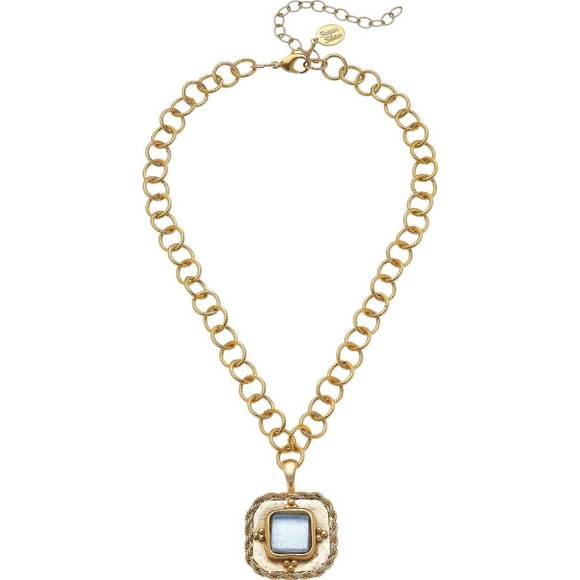Susan Shaw | Jewelry | New Susan Shaw Madeline French Glass Chain ...